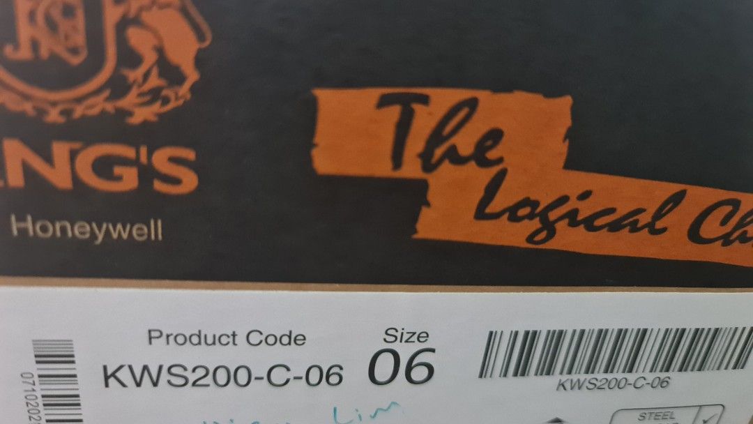 KINGS SAFETY SHOES BOOTS KWS200-C-06, Men's Fashion, Footwear, Boots on ...