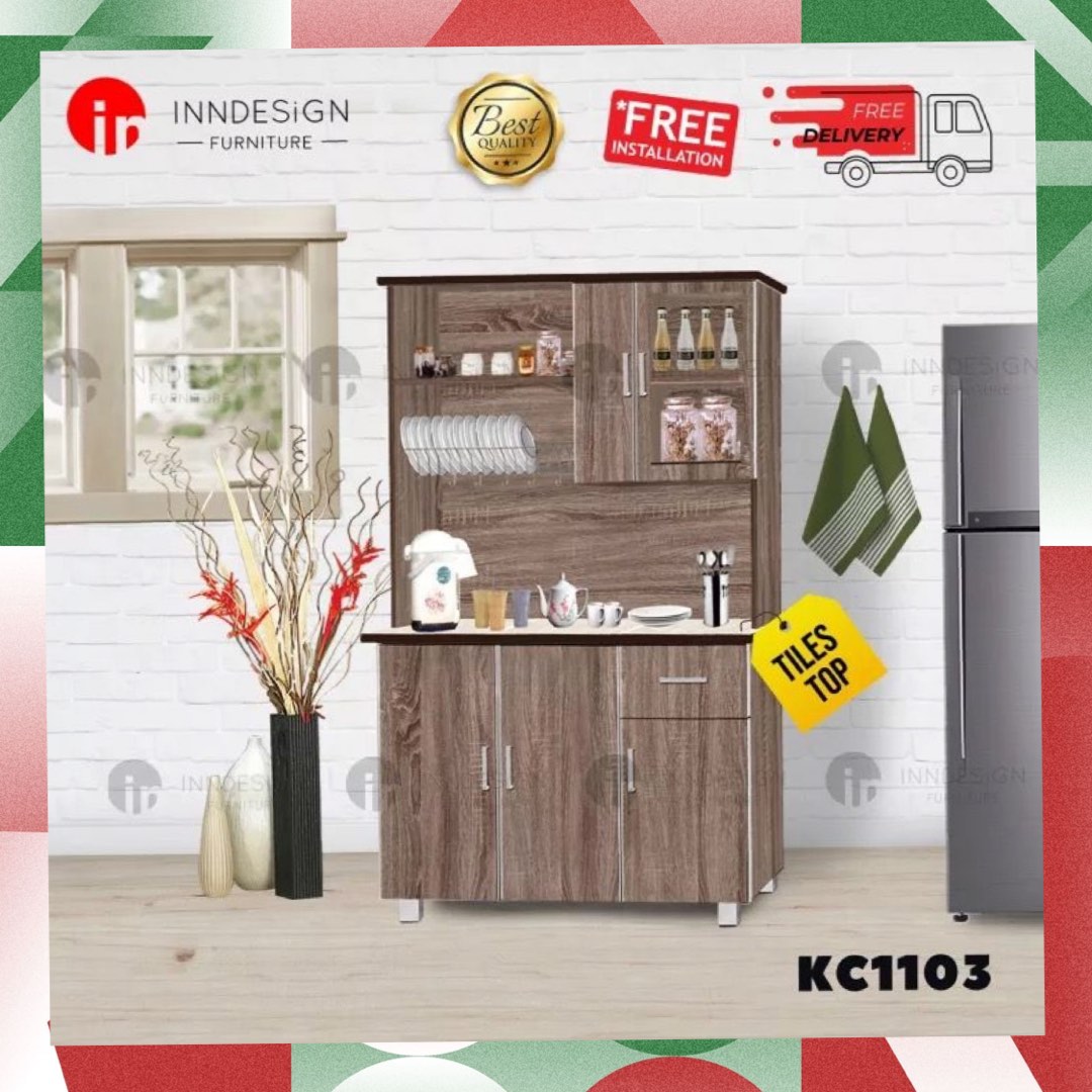 Kitchen Cabinet fully assembled with top sideboard, Furniture & Home ...