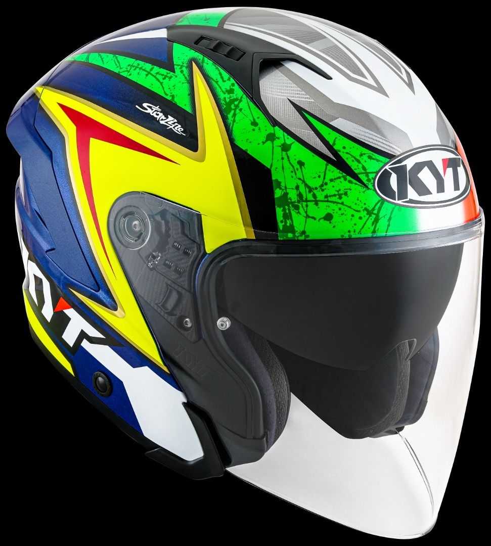 KYT NFJ Dalla Porta Helmet, Motorcycles, Motorcycle Accessories on ...