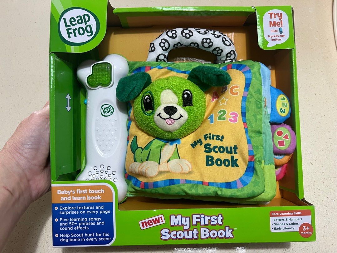 Leapfrog my first scout book BNIB, Babies & Kids, Infant Playtime on ...