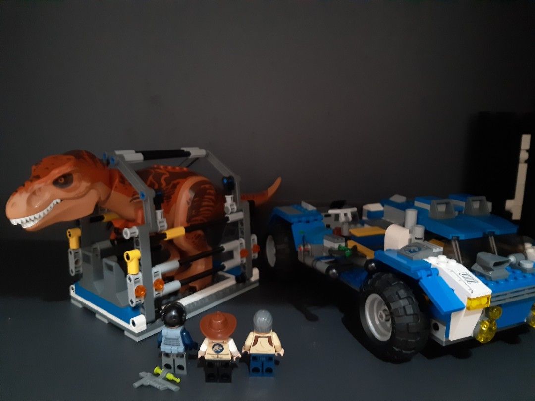Lego Jurassic World 75918 T Rex Tracker, Hobbies & Toys, Toys & Games ...