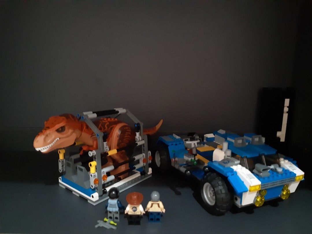 Lego Jurassic World 75918 T Rex Tracker, Hobbies & Toys, Toys & Games ...