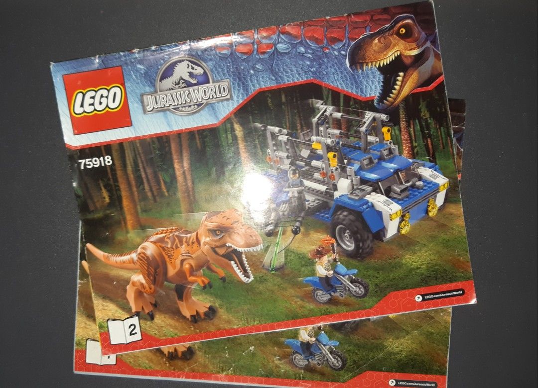 Lego Jurassic World 75918 T Rex Tracker, Hobbies & Toys, Toys & Games ...