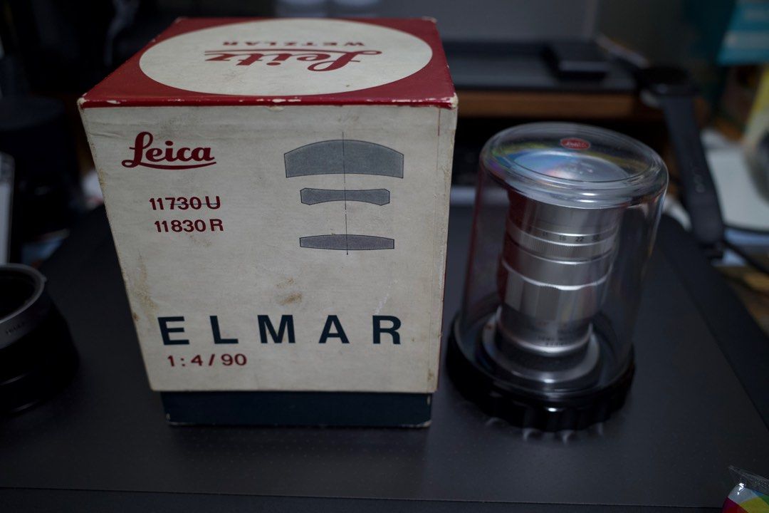 Leica Elmar M 90mm F4 V2, 3 elements w/ box, Photography, Lens & Kits ...