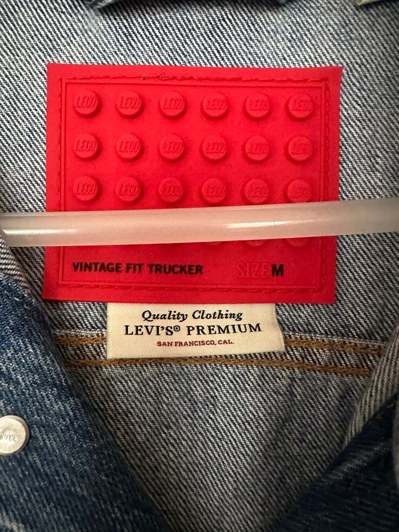 LEGO GROUP X LEVI'S® VINTAGE FIT TRUCKER DENIM JACKET, Men's Fashion ...