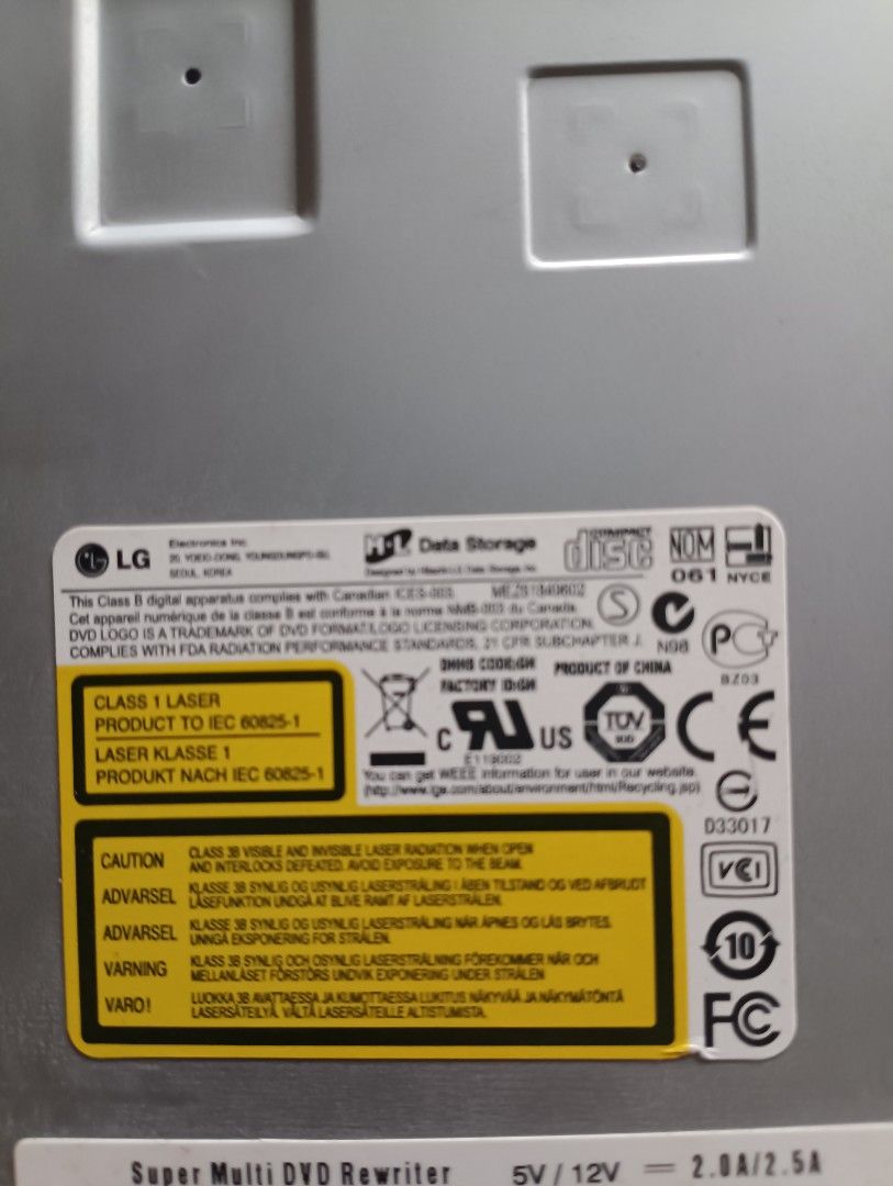 LG Dvd writer reader, 電腦＆科技, 電腦周邊及配件, 硬碟及儲存器 - Carousell