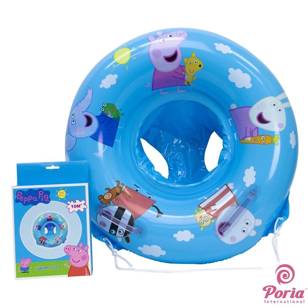 Licensed peppa pig swim seat ring float, Hobbies & Toys, Toys & Games ...