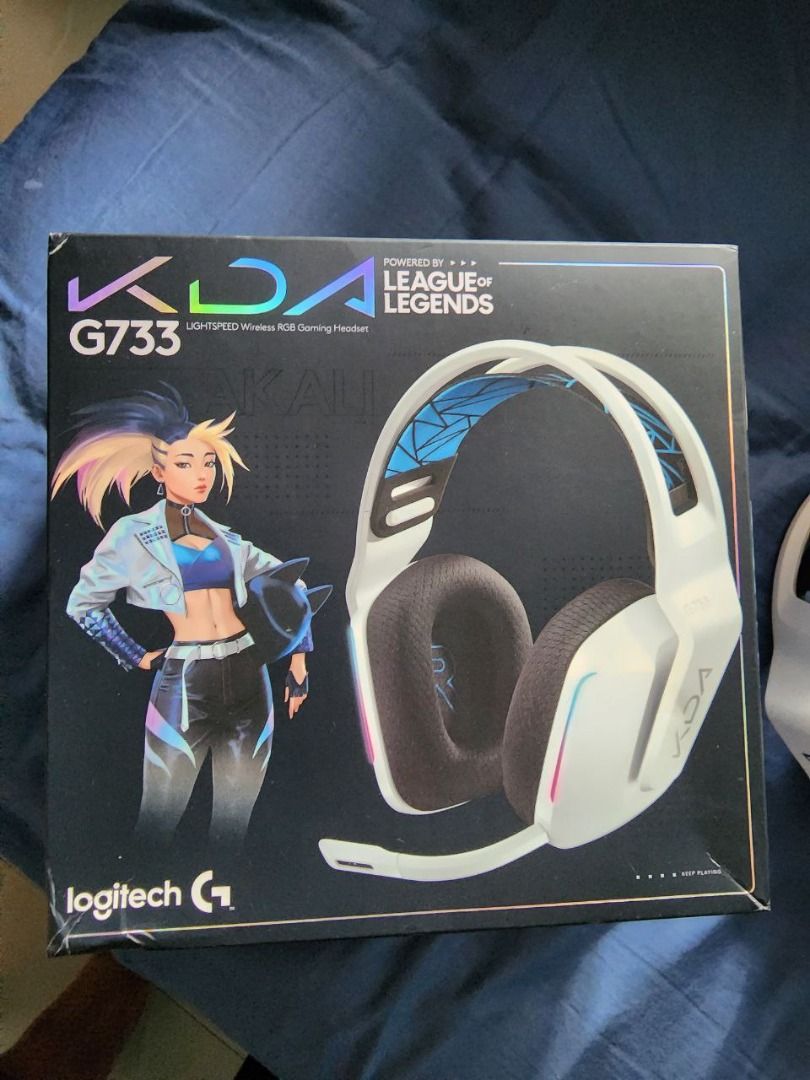Logitech G733 K/DA Lightspeed Wireless Gaming Headset with Suspension ...