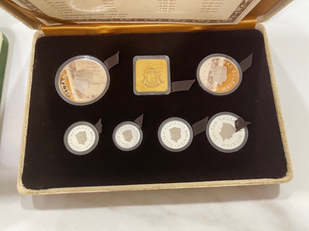 Brunei Silver Coin Set , Hobbies & Toys, Memorabilia & Collectibles ...
