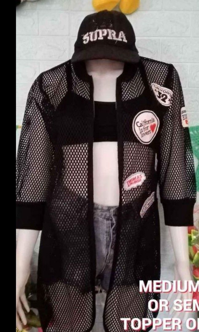Looking for this fishnet jacket, Women's Fashion, Coats, Jackets and ...