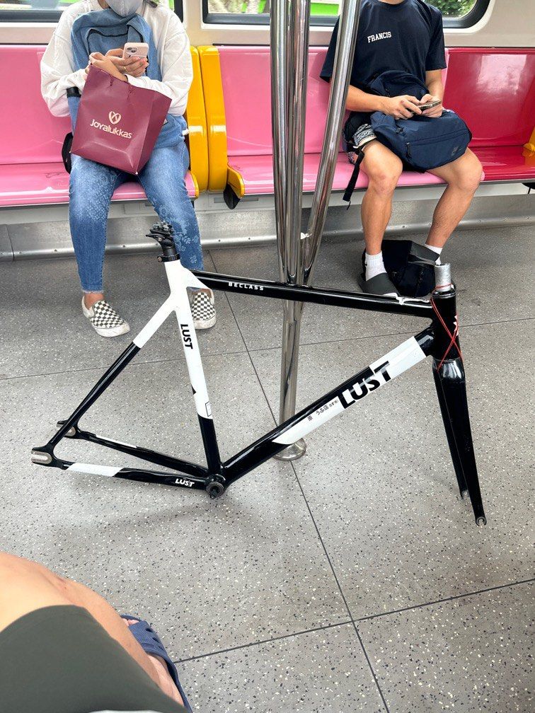 Lust Beclass Fixed Gear Frameset Size 54, Sports Equipment, Bicycles ...