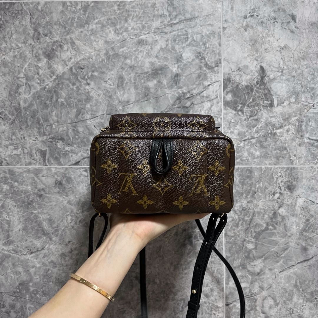 LV palm Spring Mini Monogram, Women's Fashion, Bags & Wallets ...