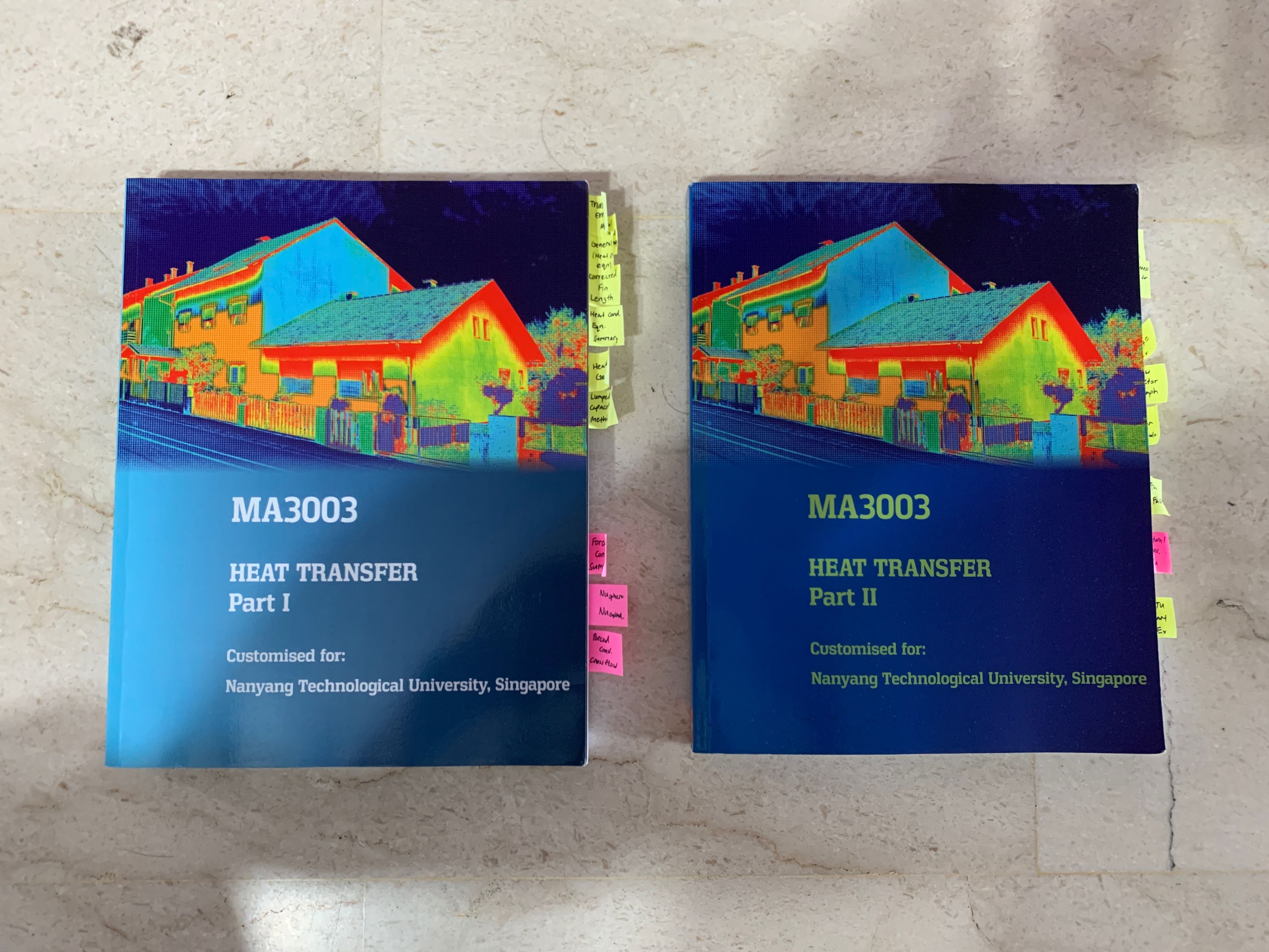 MA3003 Heat Transfer Textbook, Hobbies & Toys, Books & Magazines ...