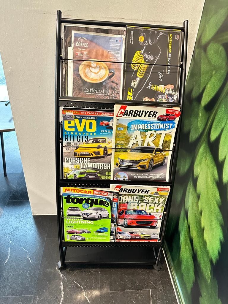 Magazine Rack, Furniture & Home Living, Furniture, Shelves, Cabinets ...