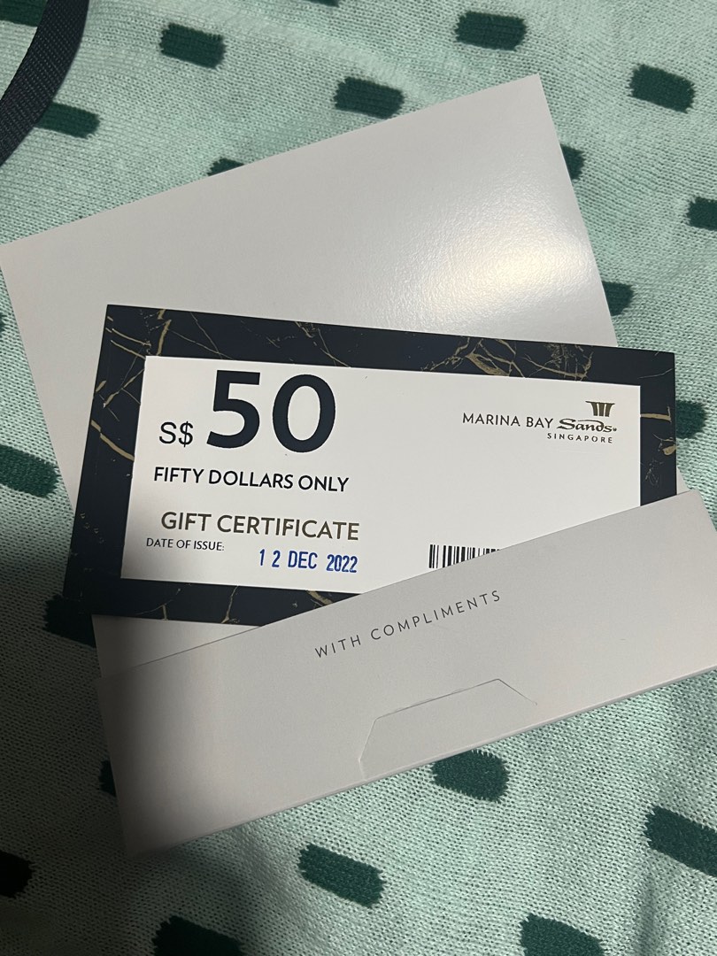 MBS Voucher, Tickets & Vouchers, Vouchers on Carousell