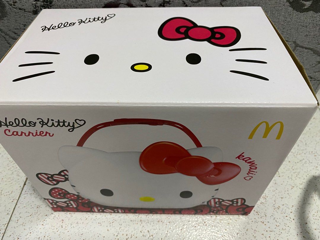 Mcd Hello Kitty Carrier, Food & Drinks, Other Food & Drinks on Carousell