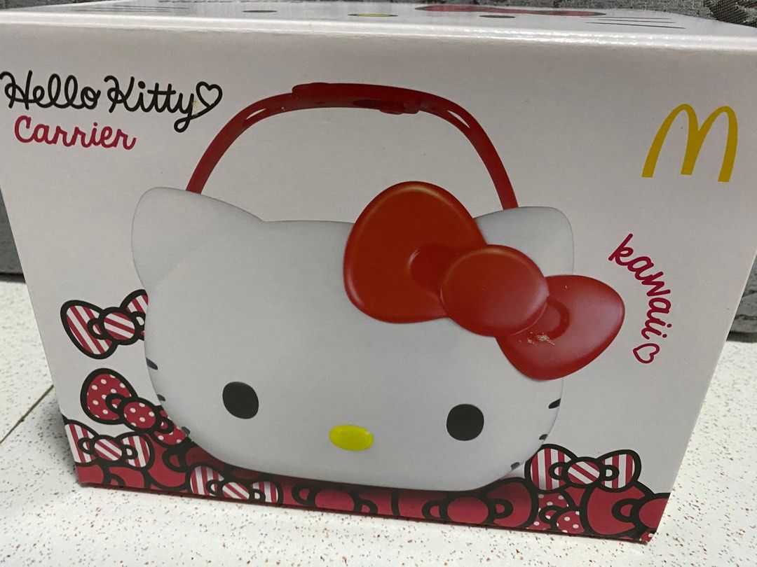 Mcd Hello Kitty Carrier, Food & Drinks, Other Food & Drinks on Carousell