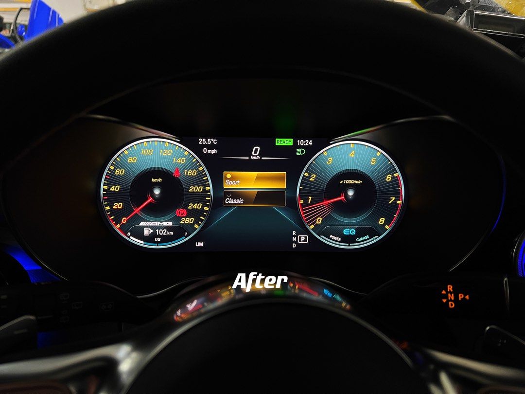 Mercedes Benz C-Class W205/GLC W253 Digital Cockpit Instrument Cluster ...
