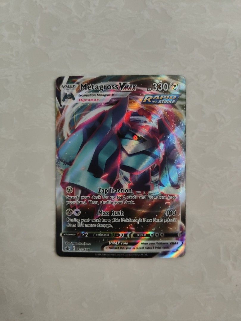 Metagross VMAX cars, Hobbies & Toys, Memorabilia & Collectibles, Fan ...