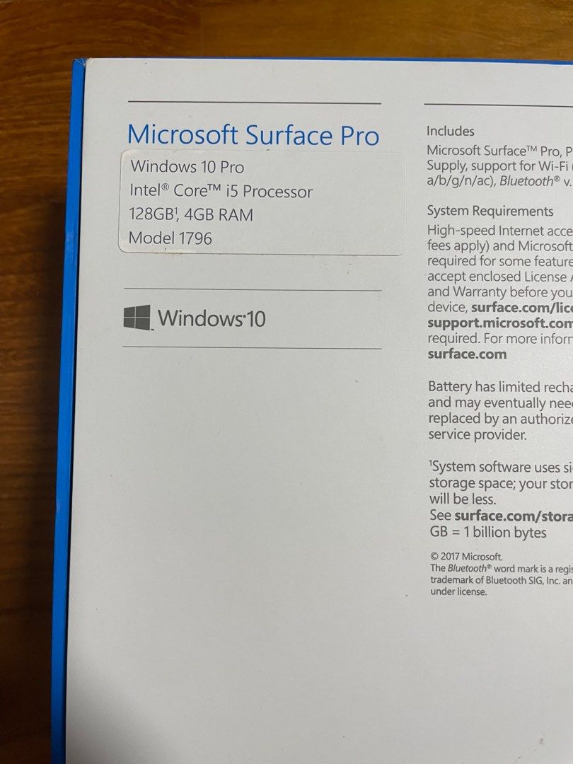 Microsoft Surface Pro 5 128GB, Computers & Tech, Laptops & Notebooks on ...