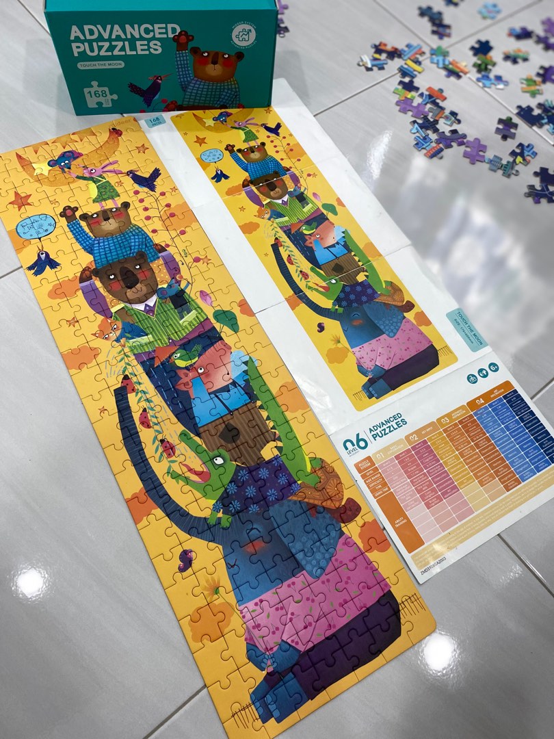 Mideer Evolution Advanced Puzzle - Level 6 World Imagination, Hobbies ...