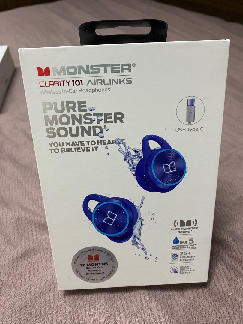 Monster earbuds, Audio, Headphones & Headsets on Carousell