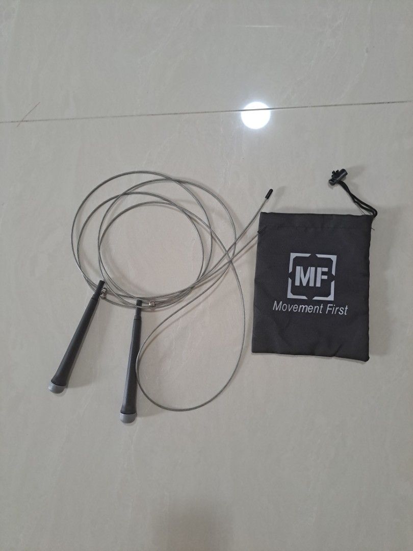 Movement First Metal Jump Rope, Sports Equipment, Exercise & Fitness ...