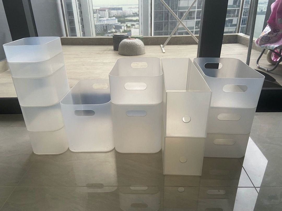 Muji & Daiso storage mix, Furniture & Home Living, Furniture, Shelves ...