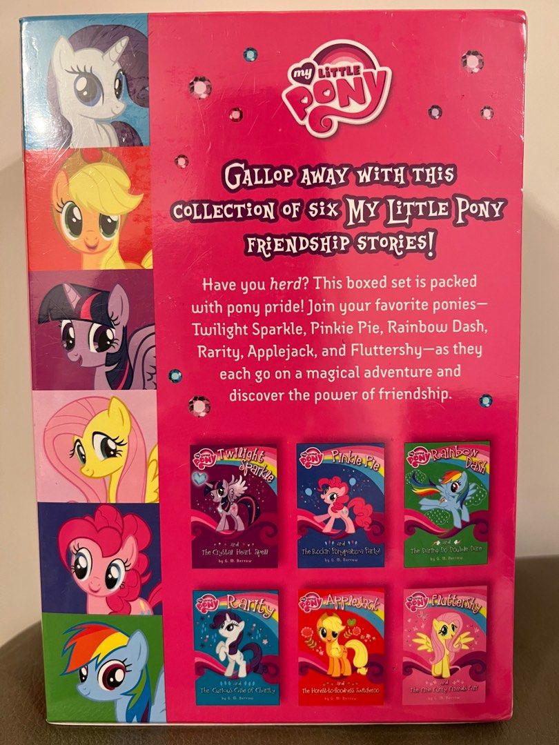 My little pony - best friends (boxed set), 興趣及遊戲, 書本 & 文具, 小朋友書 - Carousell