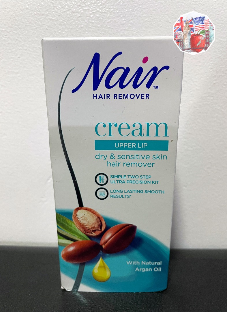 Nair Upper Lip Kit 2 x 20mL, Beauty & Personal Care, Bath & Body, Hair ...