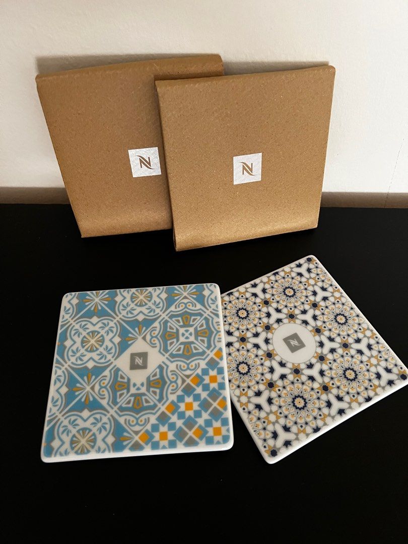 Nespresso ceramic coaster, Furniture & Home Living, Kitchenware ...