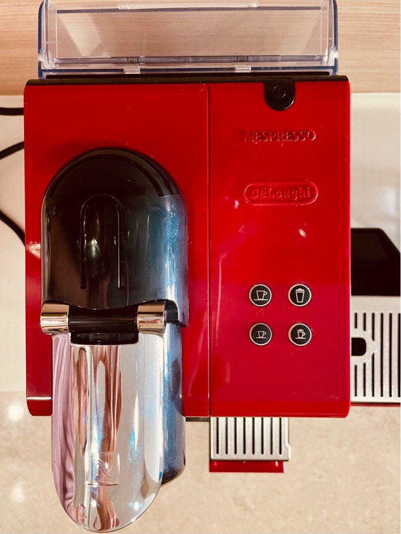 Nespresso Lattissima Red, TV & Home Appliances, Kitchen Appliances ...