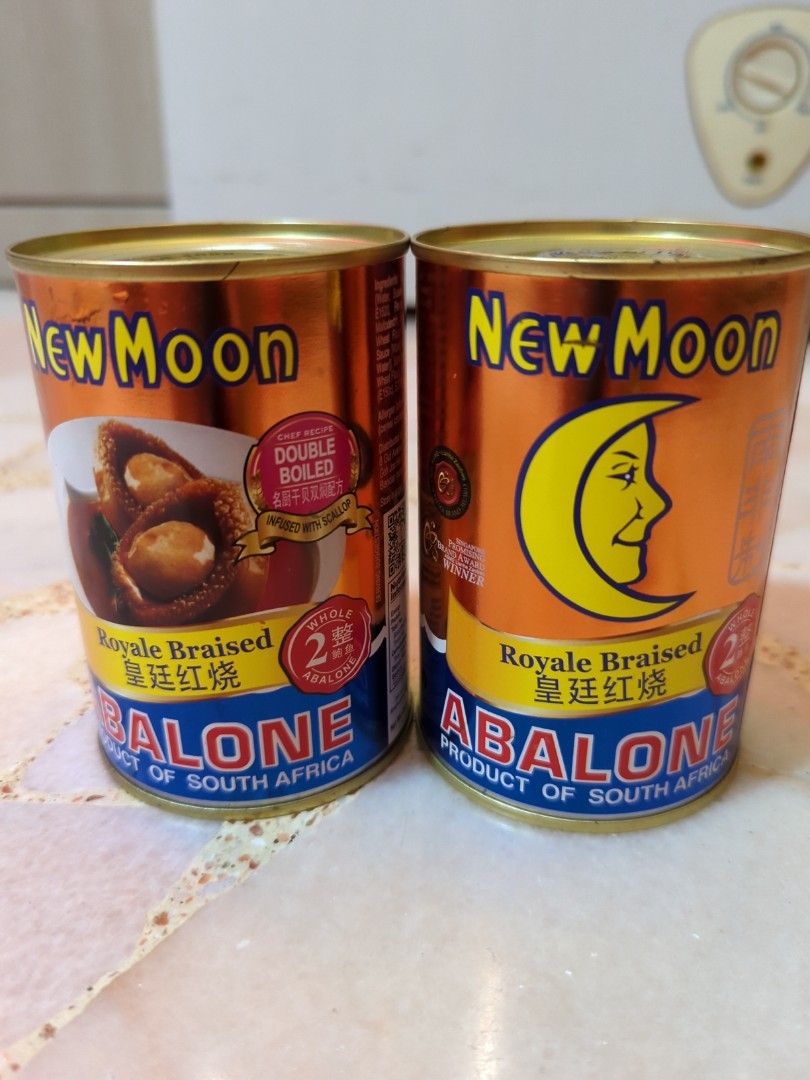 *free bag* with New moon royale braised abalone can, Food & Drinks ...