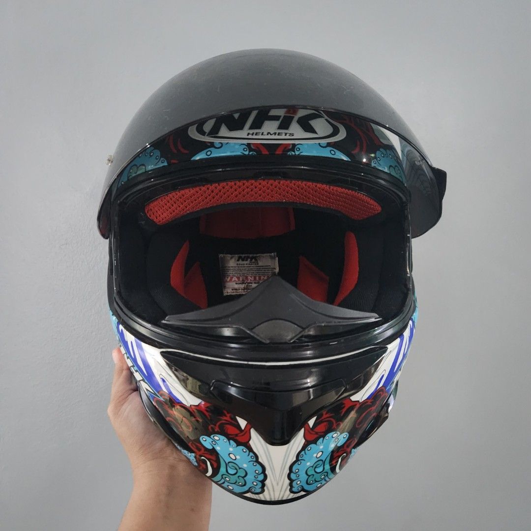 NHK KOI Full Face Helmet, Motorbikes, Motorbike Parts & Accessories ...