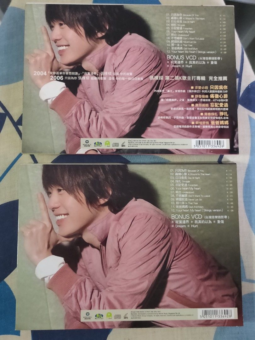 Nicholas Teo Zhang Dong Liang - Zhu Da cd + vcd 张栋梁主打 on Carousell