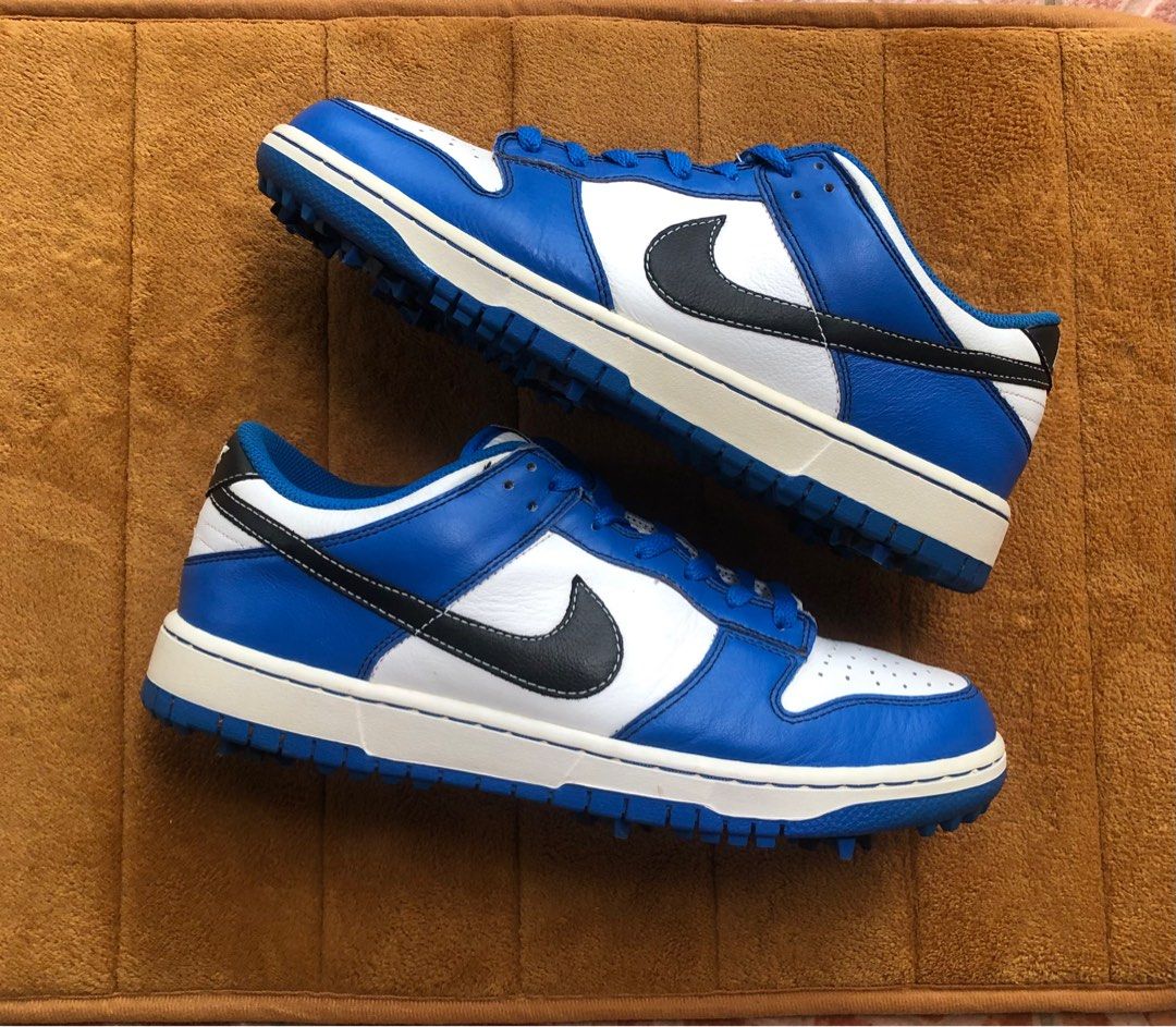 Nike Dunk low Golf Blue, Men's Fashion, Footwear, Sneakers on Carousell
