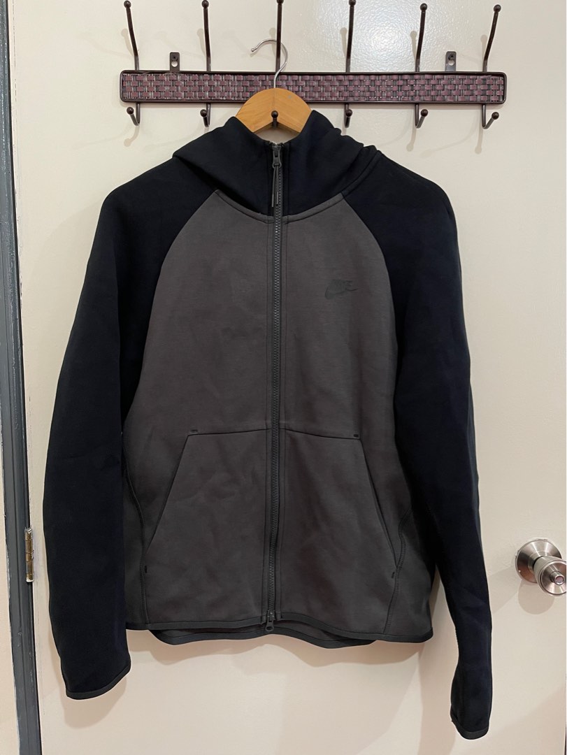 Nike TF Tech Fleece Two Tone Hoodie Jacket Medium, Men's Fashion, Coats ...