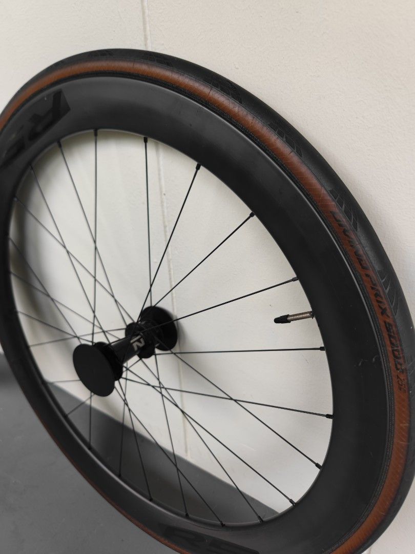 Novatech Carbon wheelset for sale, Sports Equipment, Bicycles & Parts ...