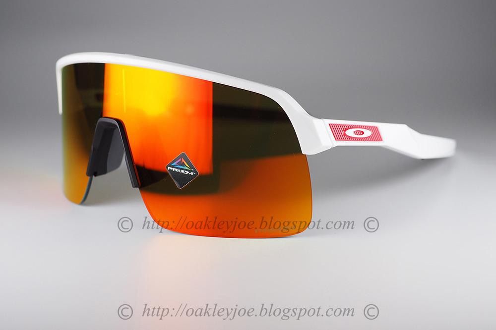 Oakley Sutro Lite white prizm ruby red red icon carrier sunglass shades ...