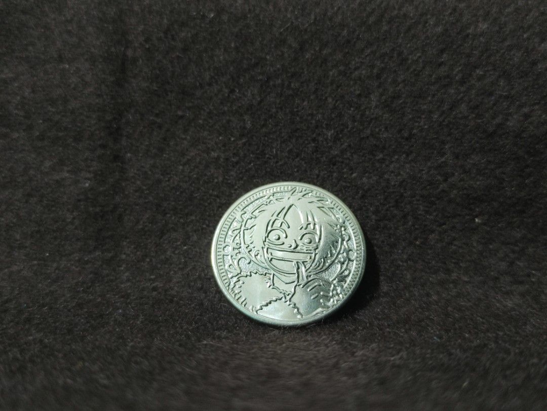 One Piece Anime Luffy Coin Merch, Hobbies & Toys, Memorabilia ...