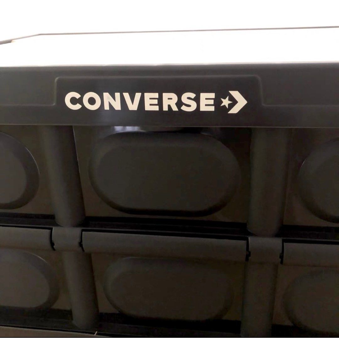 Original Converse Box Foldable Storage Organizer Shoe Box, Furniture ...