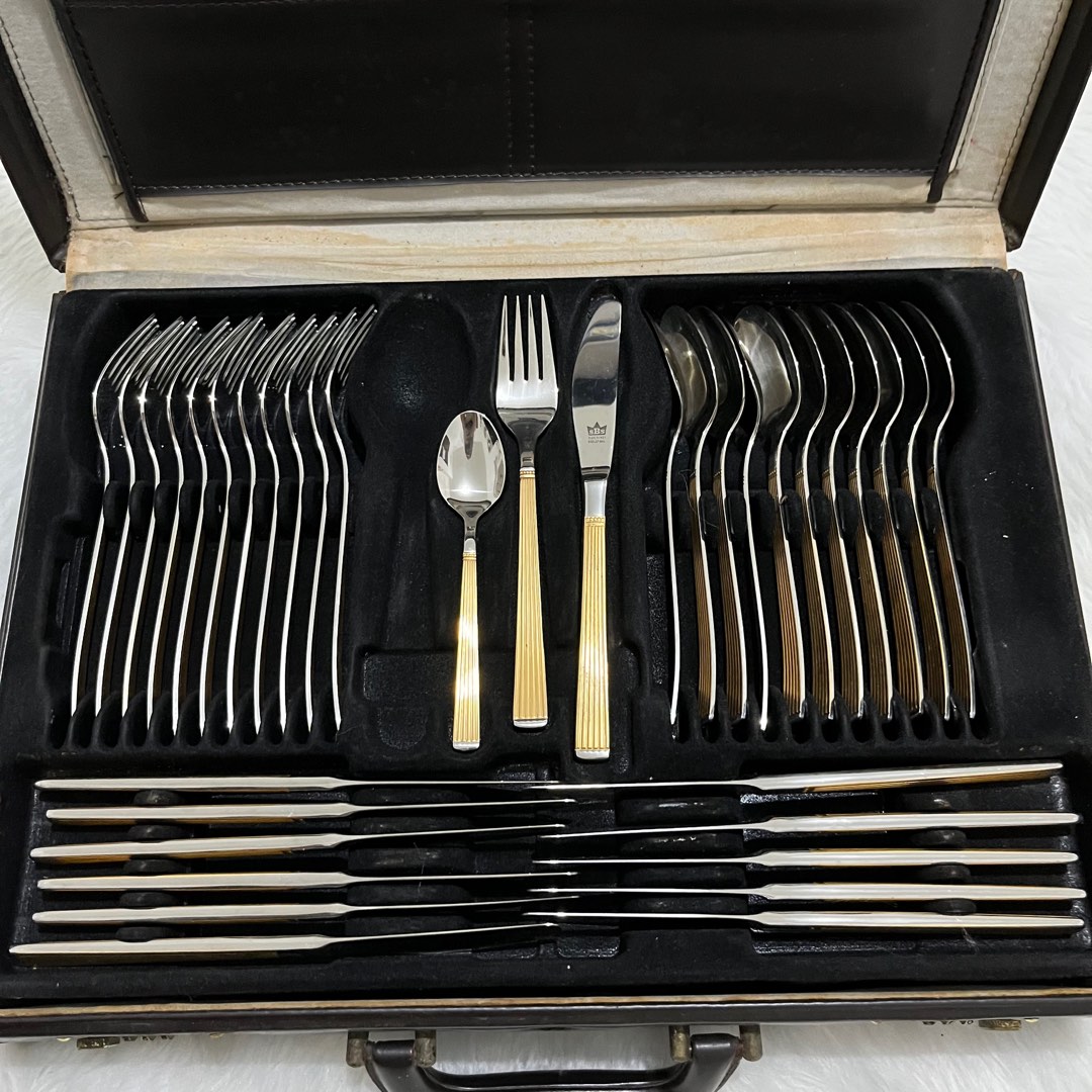 Original Solingen Cutlery 69pcs, Furniture & Home Living, Kitchenware ...