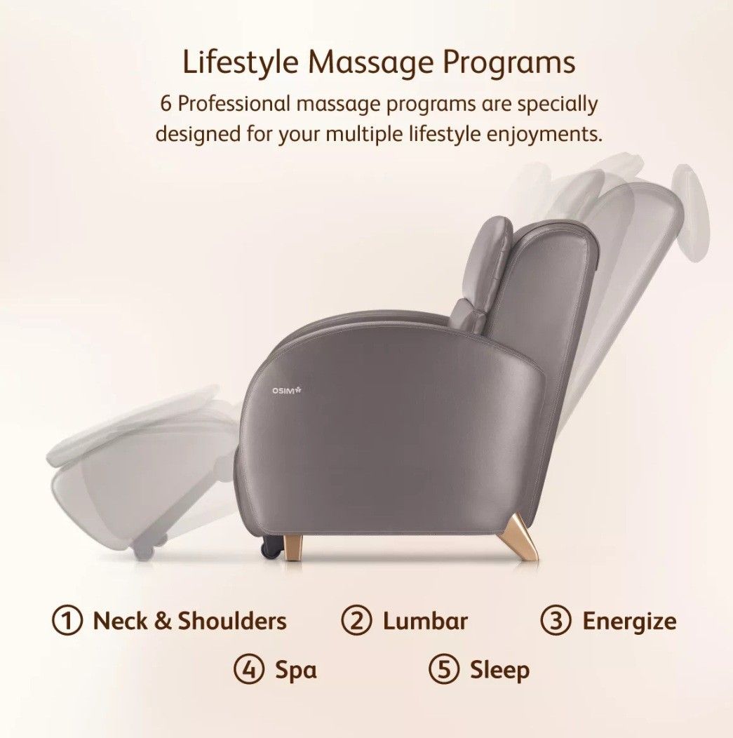 Osim uDiva Classic Massage Sofa, Health & Nutrition, Massage Devices on ...
