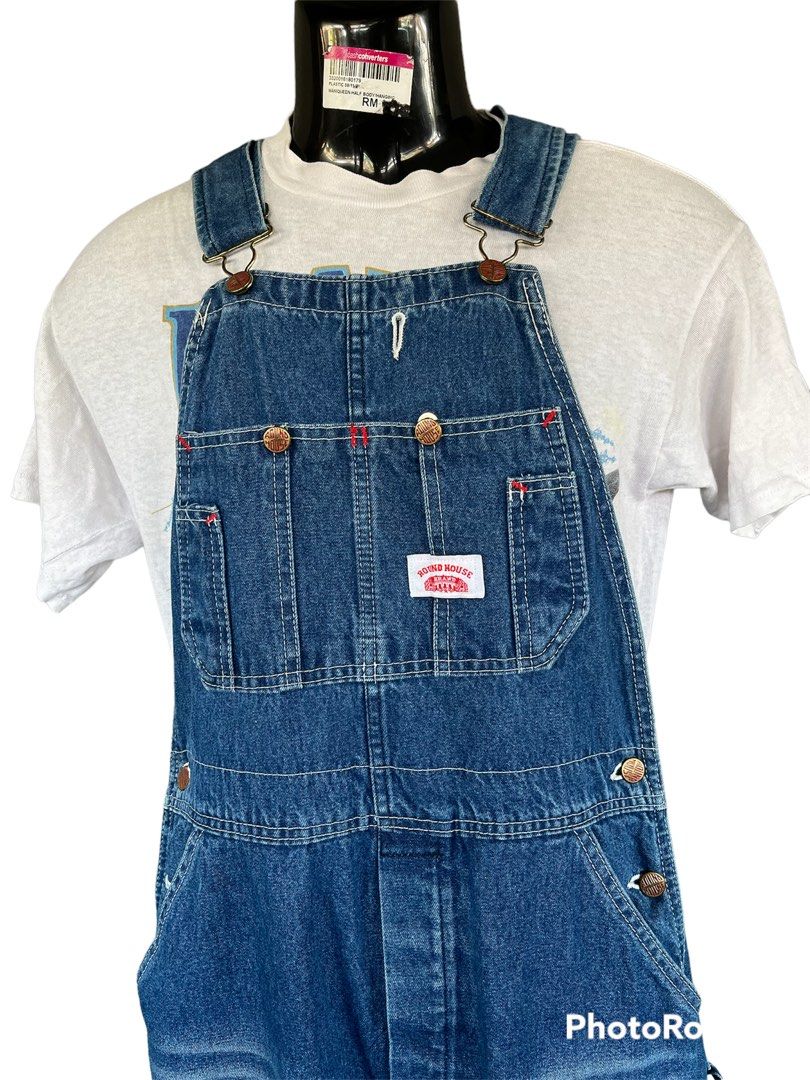 Overal vtg Round house 90s, Men's Fashion, Coats, Jackets and Outerwear ...