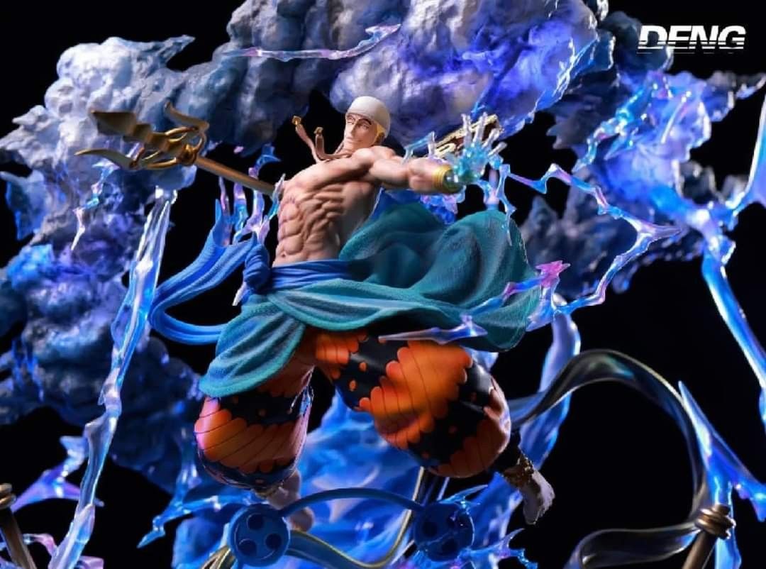 [Overseas Stock] One Piece Last Sleep Studio Enel gk resin statue ...