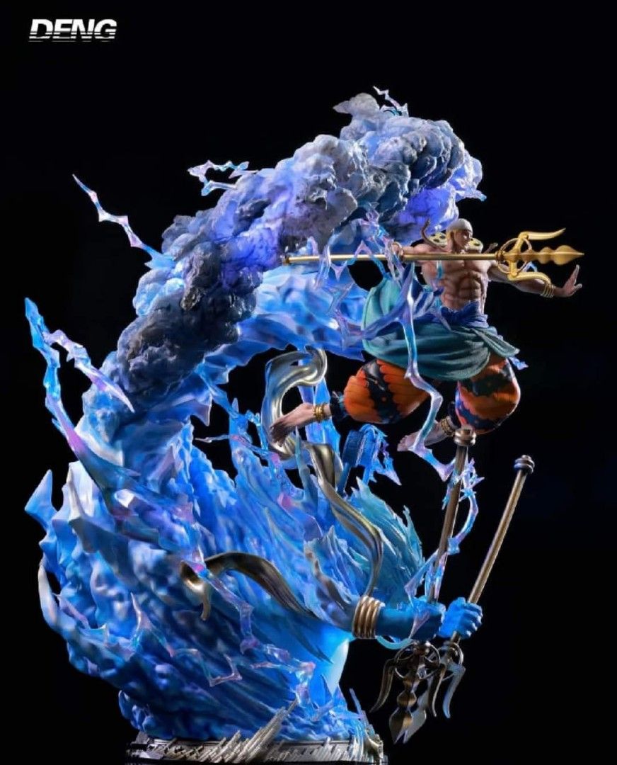 [Overseas Stock] One Piece Last Sleep Studio Enel gk resin statue ...