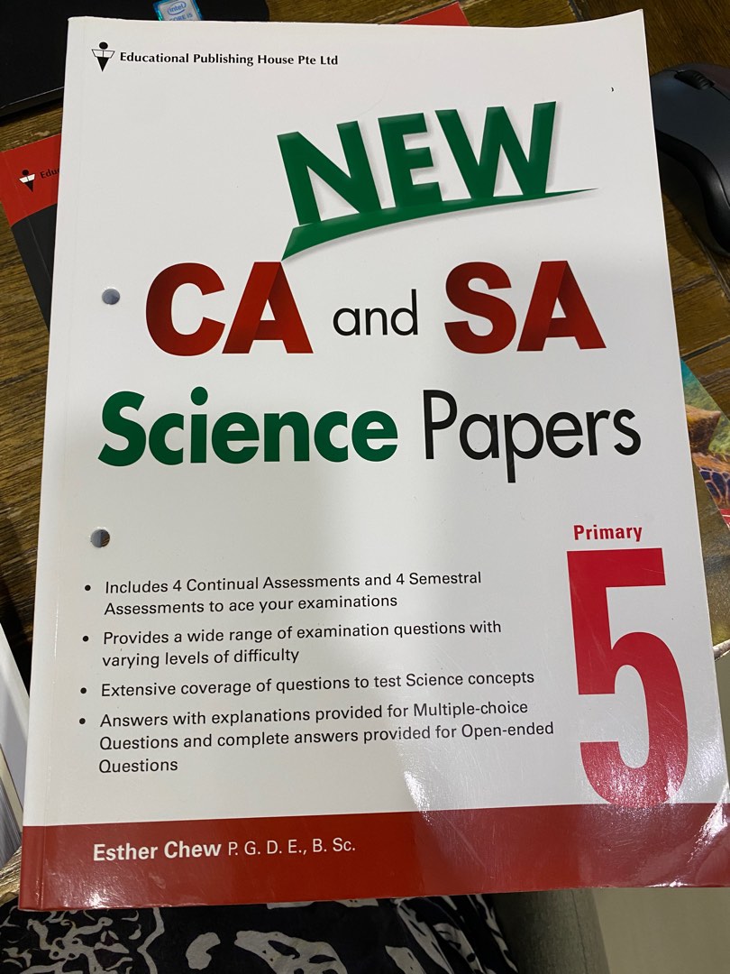 P5/6 Science CA/SA practice, Hobbies & Toys, Books & Magazines ...