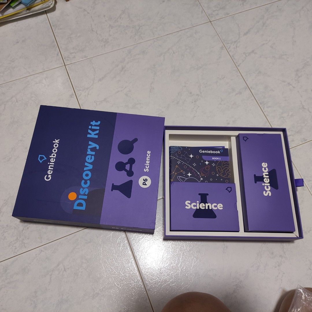 P6 Geniebook Science Discovery kit, Hobbies & Toys, Books & Magazines ...