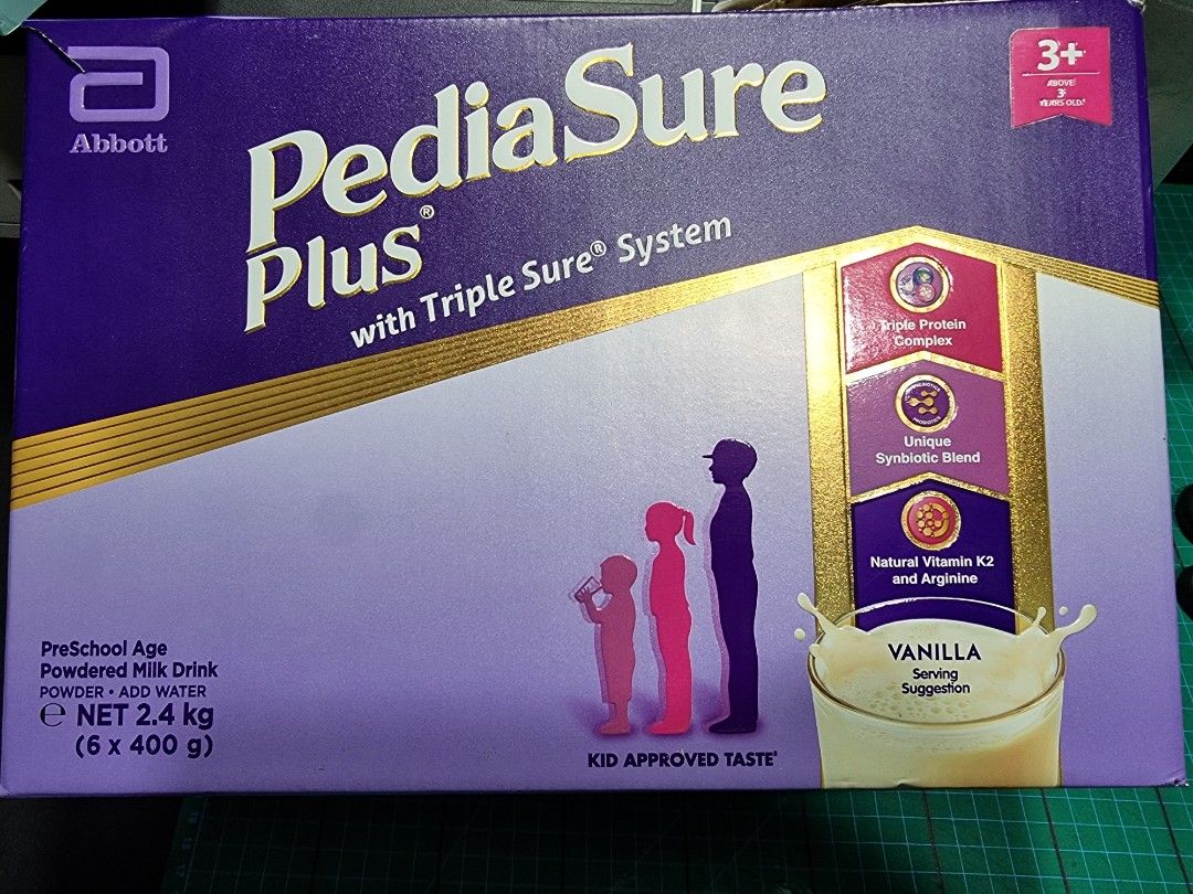 Pediasure plus vanilla for kids above 3 years old, Babies & Kids ...