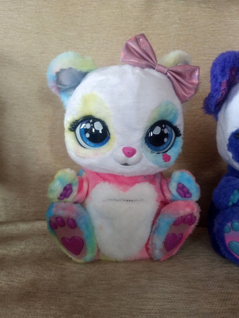 Peek-A-Roo Interactive Panda Roo Plush Toy, Toys & Collectibles, Mainan ...